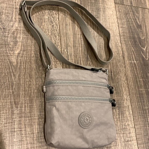 Kipling | Bags | Kipling Gray Crossbody Bag | Poshmark